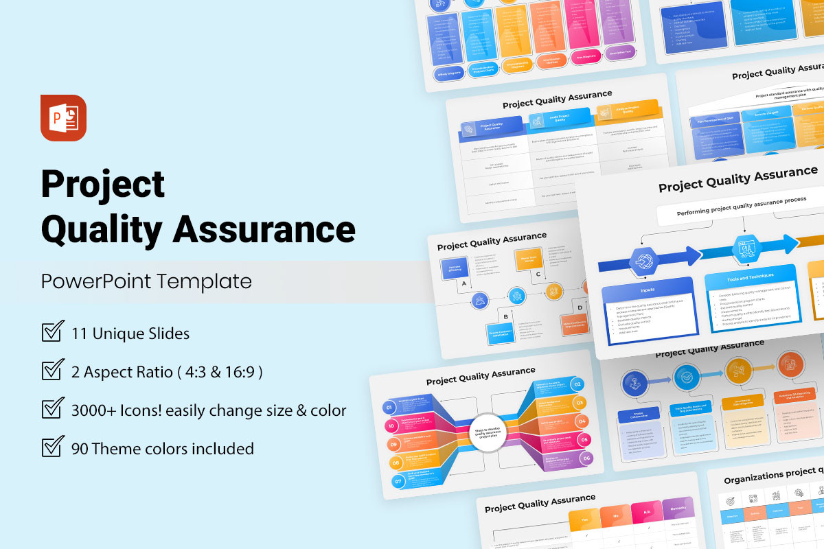 Project Quality Assurance PowerPoint Template | Nulivo Market